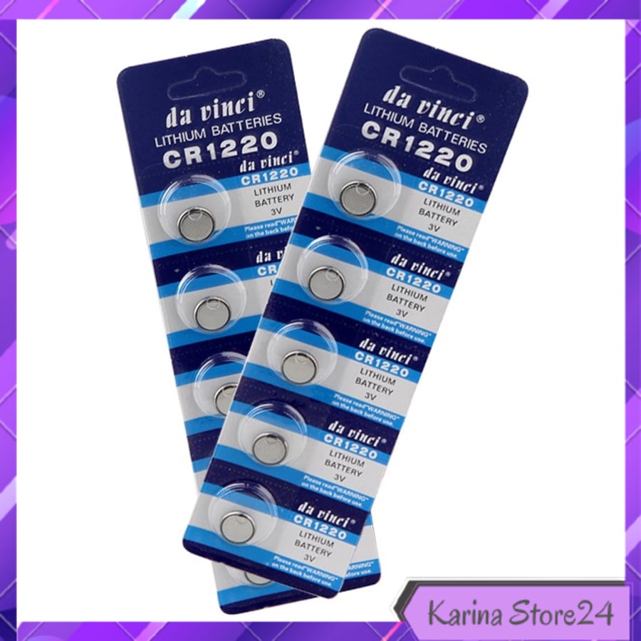 Jual Baterai Kancing Lithium CR1220 3V (1 PCS) | Shopee Indonesia