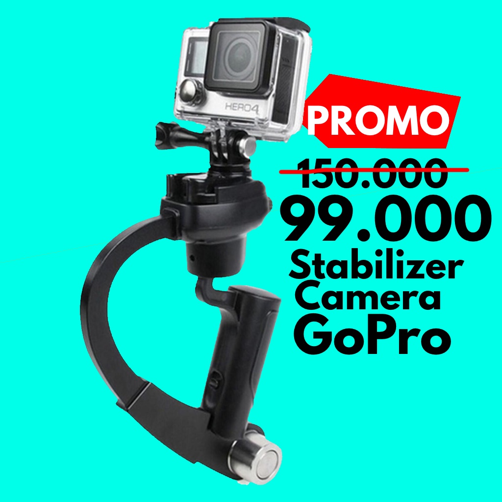 Jual Plastic Handheld Curve Stabilizer for GoPro/Xiaomi Yi/Xiaomi Yi 2 ...