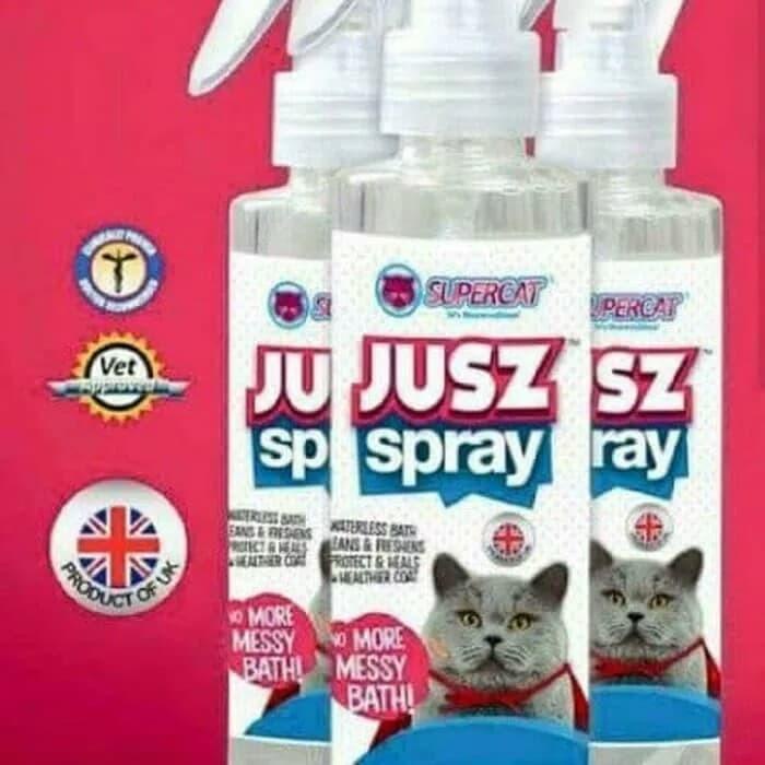 Jual Jusz Spray Supercat Obat Anti Jamur, Scabies, Kutu yang Aman dan ...