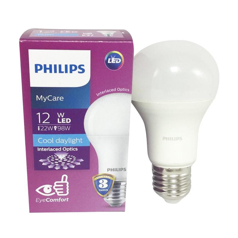 Jual Lampu Bohlam PHILIPS LED MyCare 12W Putih Bulb My Care 12Watt 12Wat Philip Pilips Pilip ...
