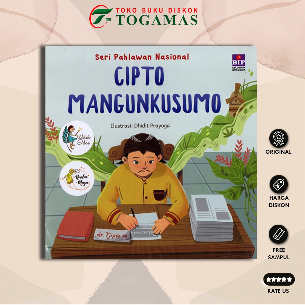 Jual Seri Pahlawan Nasional: Cipto Mangunkusumo | Shopee Indonesia