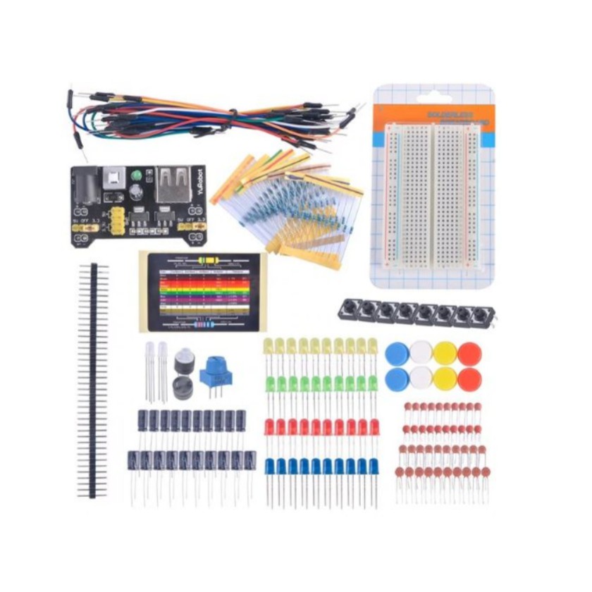 Jual Electronic Fans kit Breadboard cable resistor LED for arduino ...