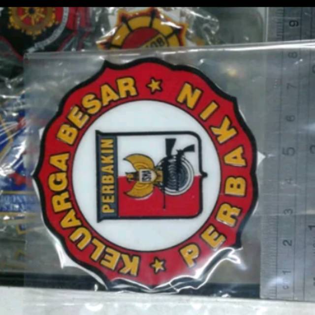 Jual Stiker Perbakin/sticker tempel/stiker keluarga besar perbakin ...