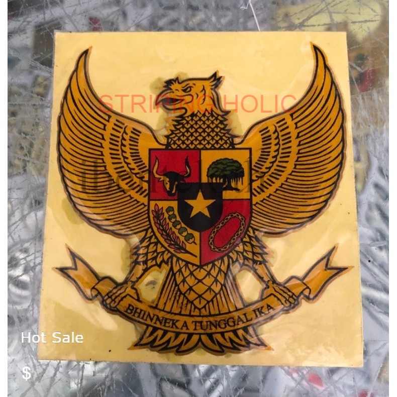 Jual STIKER EMBLEM MOTOR GARUDA RI MURAH | Shopee Indonesia