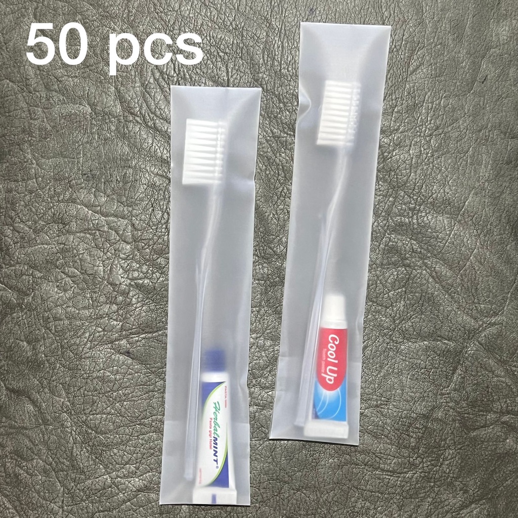Jual Dental kit hotel premium plastik doff / sikat gigi hotel kristal ...