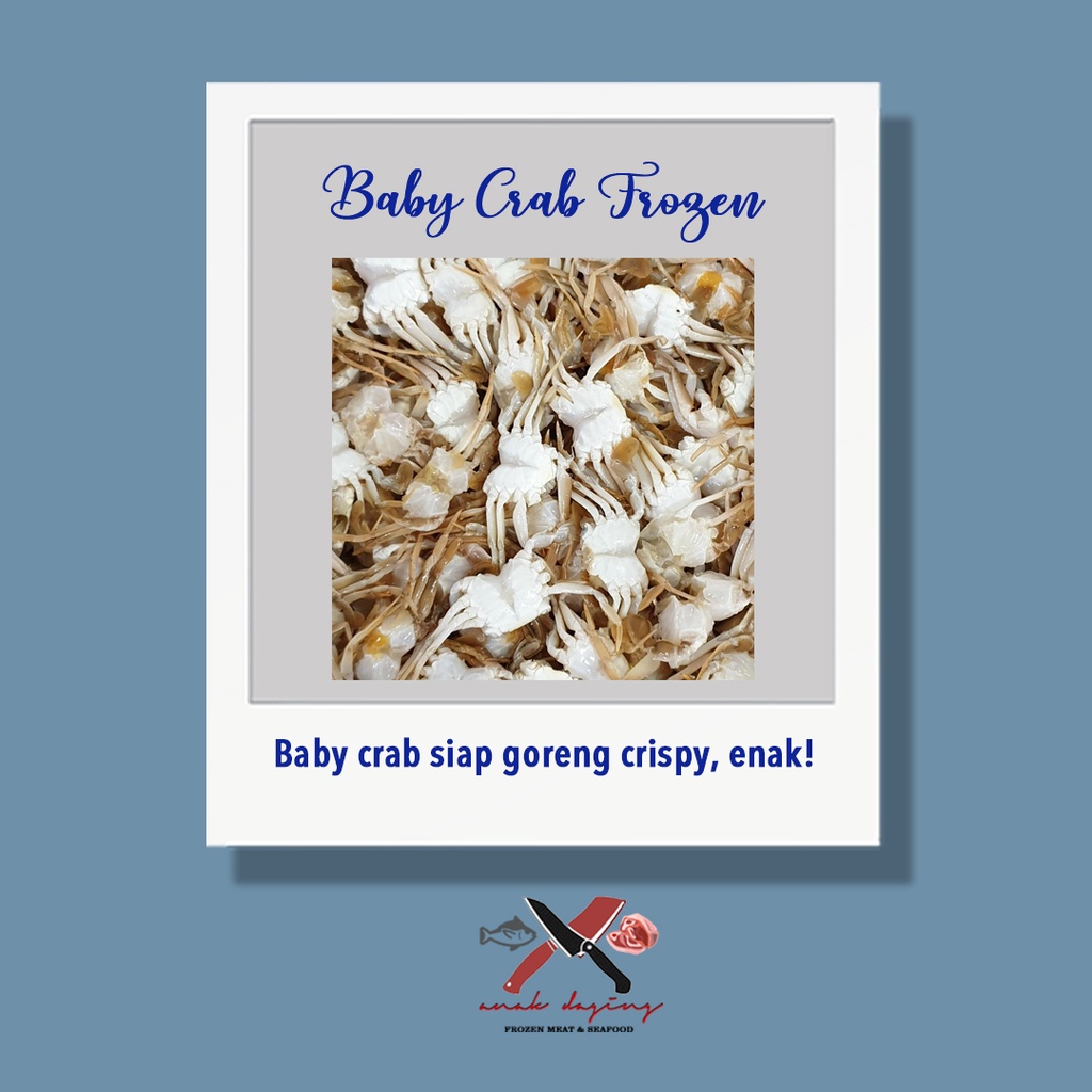 Jual Baby Crab Frozen - Kepiting Crispy Frozen | Shopee Indonesia