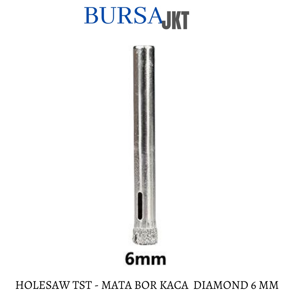 Jual 6 MM MATA BOR KACA KERAMIK MARMER DIAMOND MARMER HOLESAW | Shopee ...