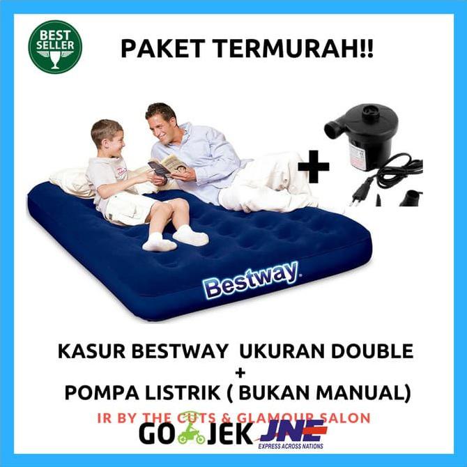 Jual KASUR ANGIN BESTWAR DOUBLE DENGAN POMPA LISTRIK ( MUAT 2 ORANG ...