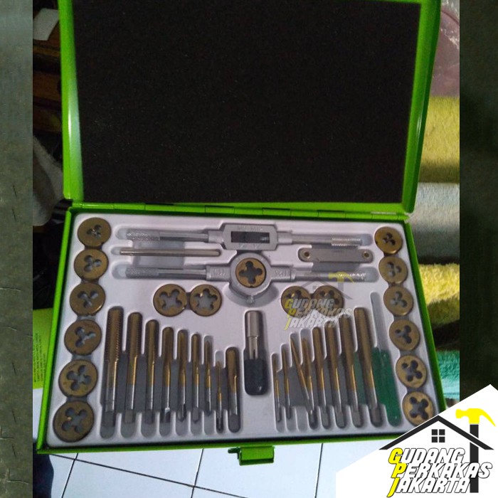 Jual TEKIRO TAP AND DIES TAP SENAI / TEKIRO SET 40PCS ORIGINAL / GT ...