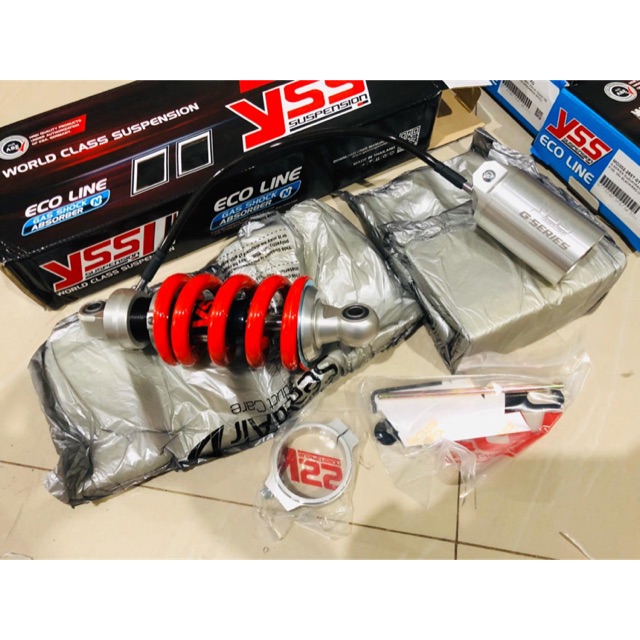 Jual Shock yss g series jupiter mx 135 spark racing suspension tabung pisah | Shopee Indonesia