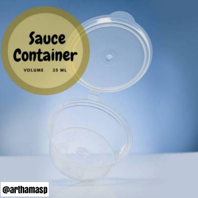 Jual Sauce Container Sauce Cup Slime 35 ml @50pcs | Shopee Indonesia