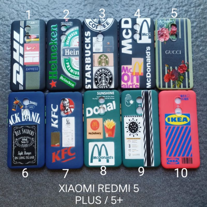 Jual case gambar Xiaomi redmi 5+ . Xiaomi Redmi 5 PLUS motif cowok soft ...