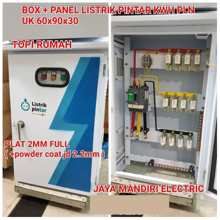 Jual BOX PANEL LISTRIK METER KWH PLN PINTAR 60x90x30 | Shopee Indonesia