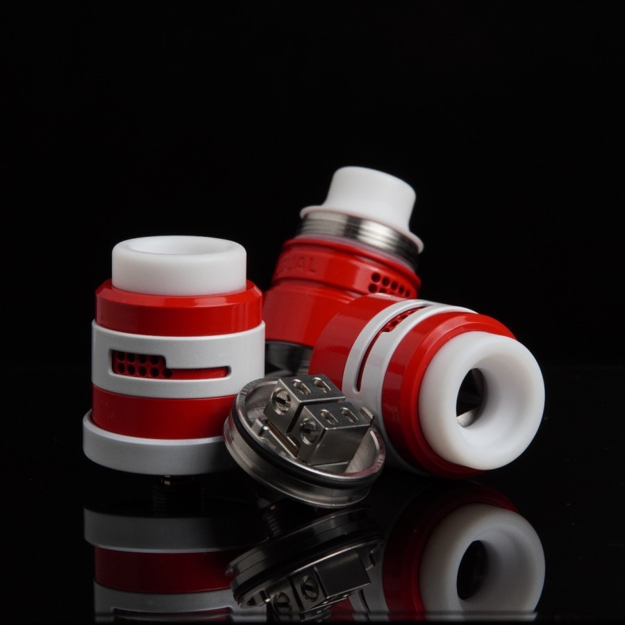 Jual NITROUS PLUS RDA MERAH PUTIH EDITION 22MM BY DAMN VAPE X KOKO ...