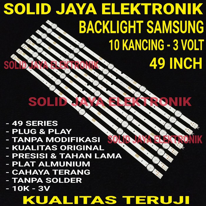Jual LAMPU BACKLIGHT TV SAMSUNG 49 INCH INC 49INCH UA 49M5000 49M5100 BL | Shopee Indonesia