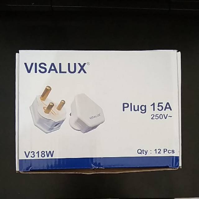 Jual Visalux V318W Plug 15A 250V untuk Plug AC | Shopee Indonesia