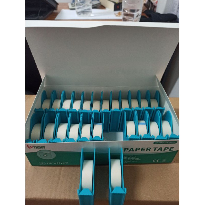 Jual Plester Micropore Winner Paper Tape 1/2 inch micropore 0.5 Inchi ...