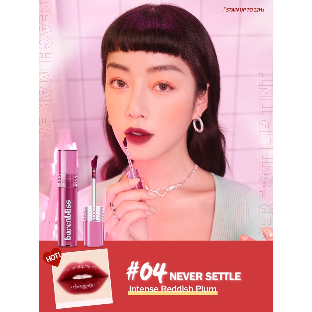 Jual BARENBLISS Peach Makes Perfect Lip Tint Korea Lip Gloss「24H Moisturizing / JUICY LASTING ...