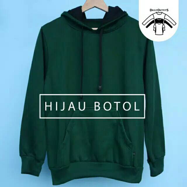 Jual Jaket switer oblong hijau botol | Shopee Indonesia