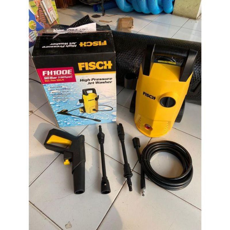 Jual FISCH Preasure Washer FH100E Jet Cleaner Mesin Steam Kendaraan 70 ...