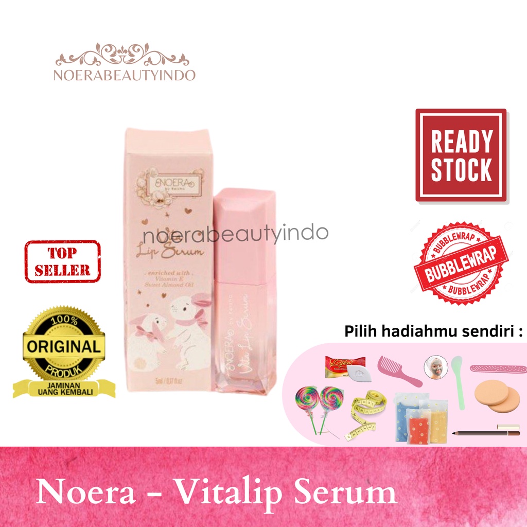 Jual Noera Vitalip Serum - Noera Vita Lip Serum, Pencerah Bibir Pink ...