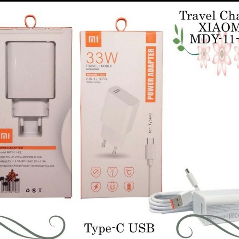 Jual CHARGER XIAOMI 33 WATT ORIGINAL 100% MI 11 TURBO CHARGER GARANSI 6 ...