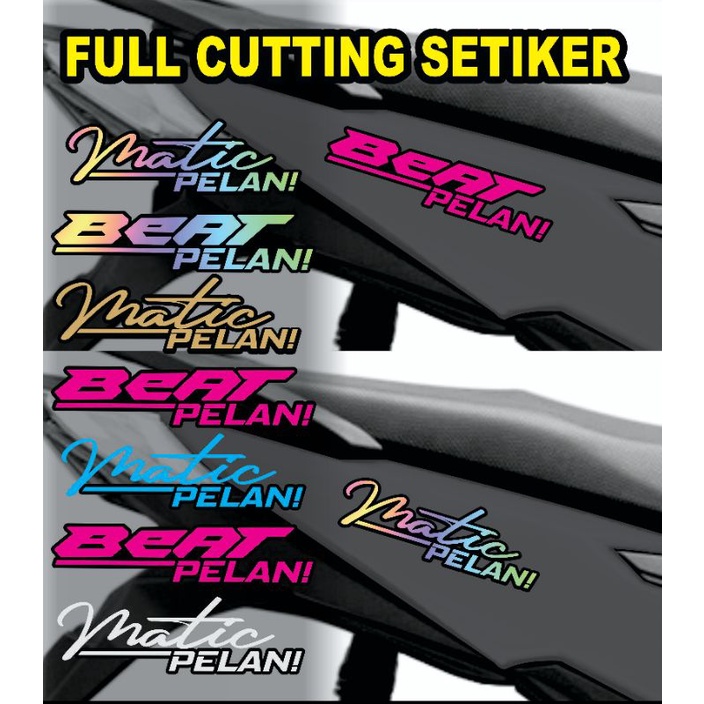 Jual stiker cutting beat matic pelani bodi belakang | Shopee Indonesia