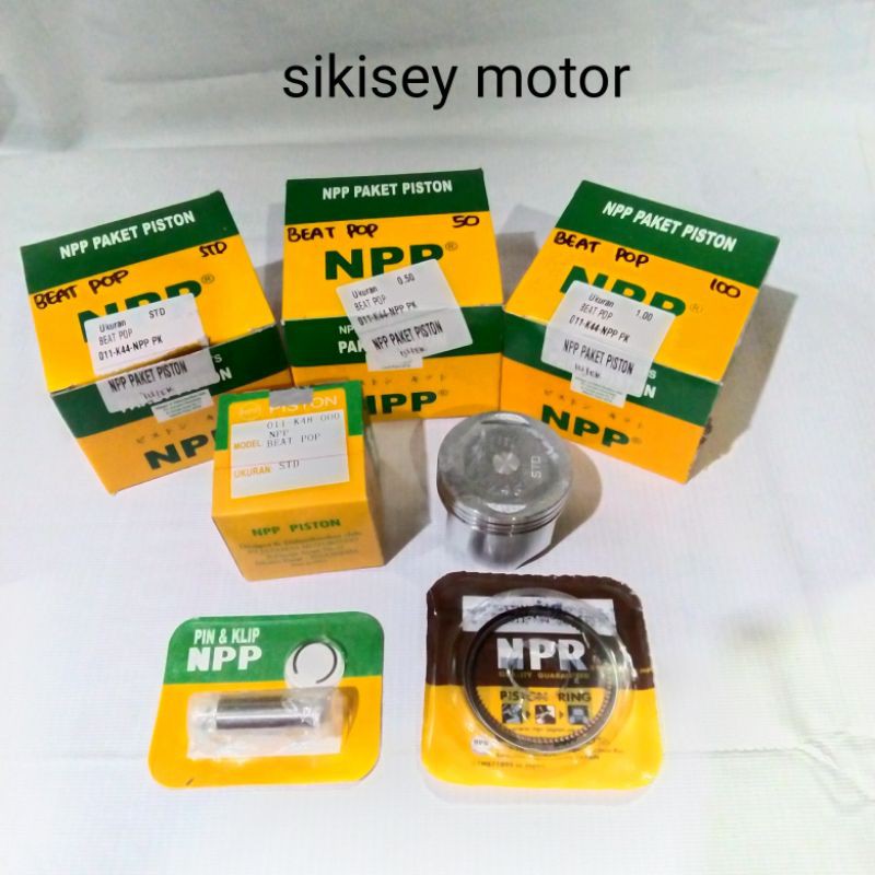 Jual PISTON KIT BEAT POP o/s STD - 200. 011-K44-NPP | Shopee Indonesia