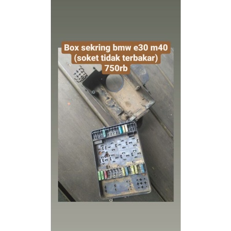 Jual box sekring set bmw e30 m40 | Shopee Indonesia