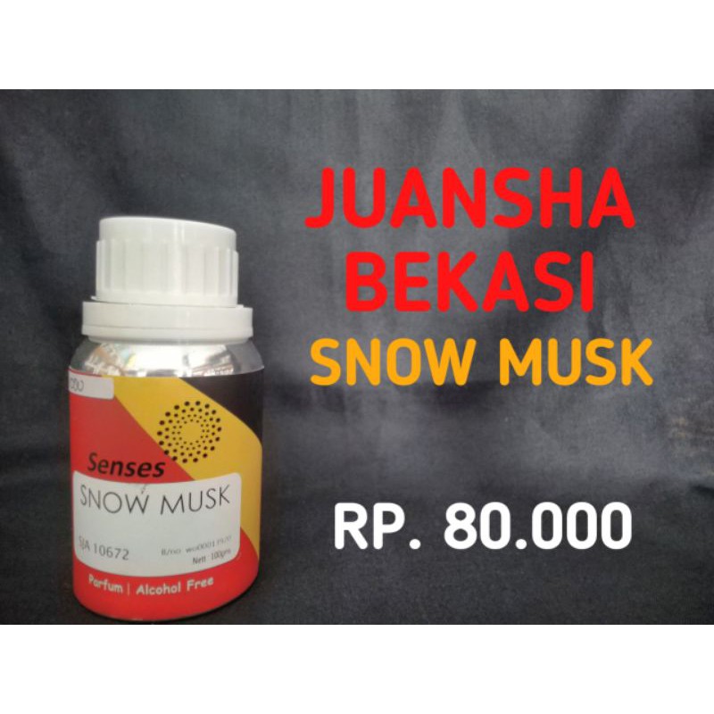 Jual JUANSHA PARFUME BIBIT MURNI SNOW MUSK // PRODUK SENSES 100ML ...
