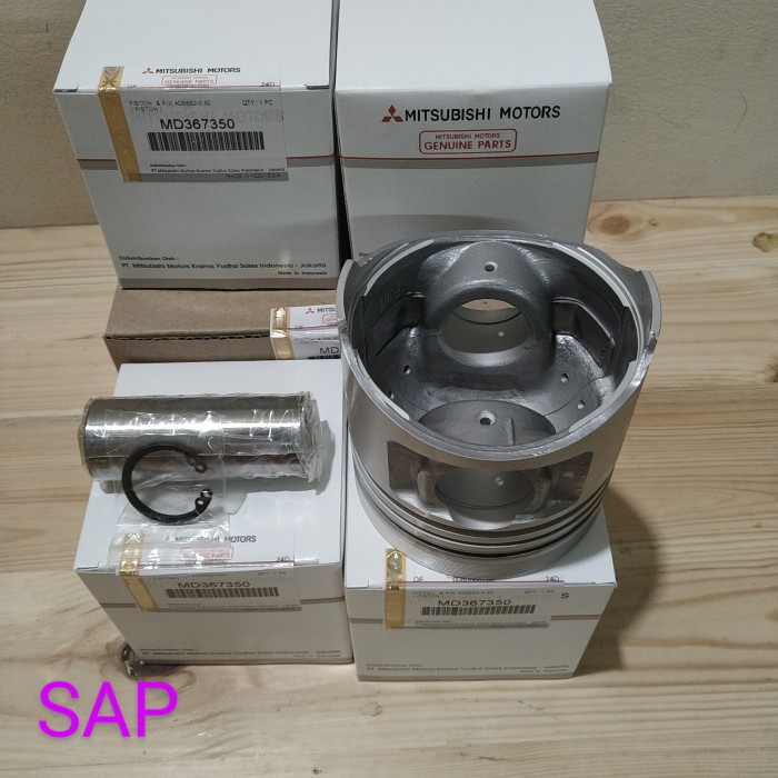 Jual (SAP) PISTON ASSY SET BAJA KTB L300 DIESEL NEW L039 4D56 KUDA ...
