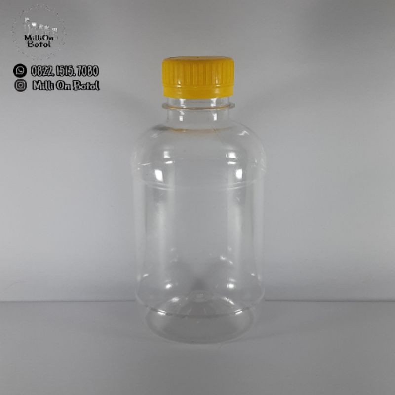 Jual Botol Plastik PET Cabe 250 ml / Botol PET Bingo 250 ml / Botol ...