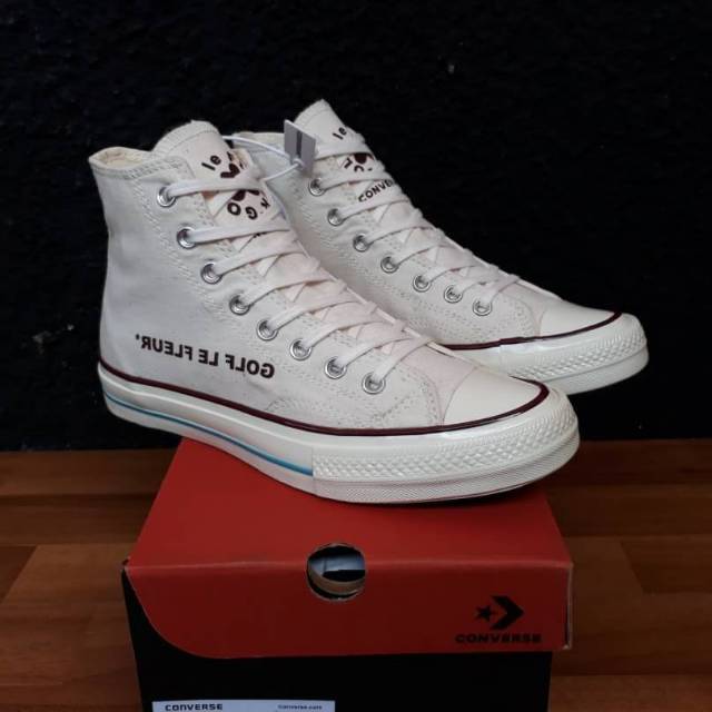 Jual CONVERSE 70s HIGH PARCHMENT EGRET BLUE PREMIUM BNIB FULL TAG ...