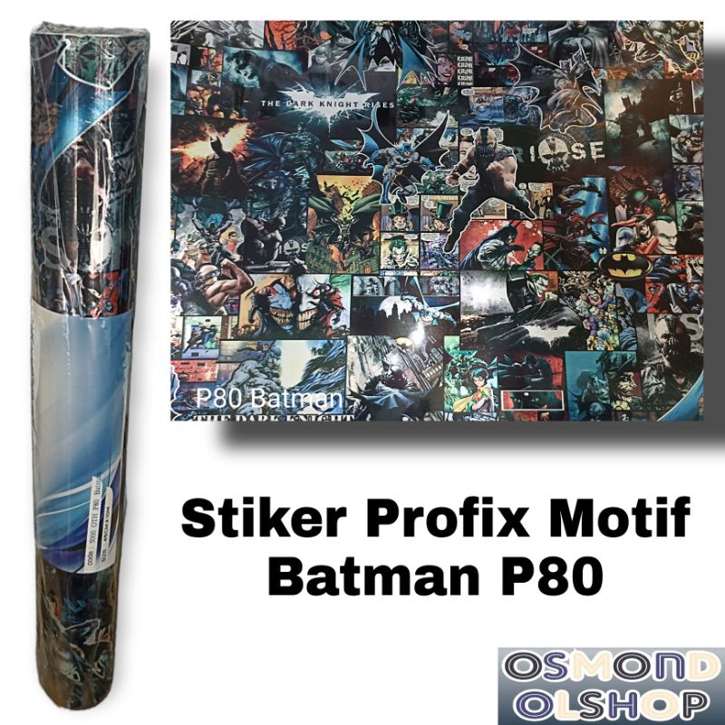 Jual Stiker Profix Motif Karakter Super Hero, Batik, Celebrity (Meteran ...