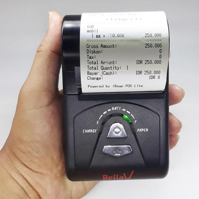 Jual Printer Bluetooth Bellav Zcs 103 Bisa Print Gambar, Qr Code Dan ...