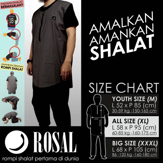 Jual Rompi Shalat (ROSAL) | Shopee Indonesia