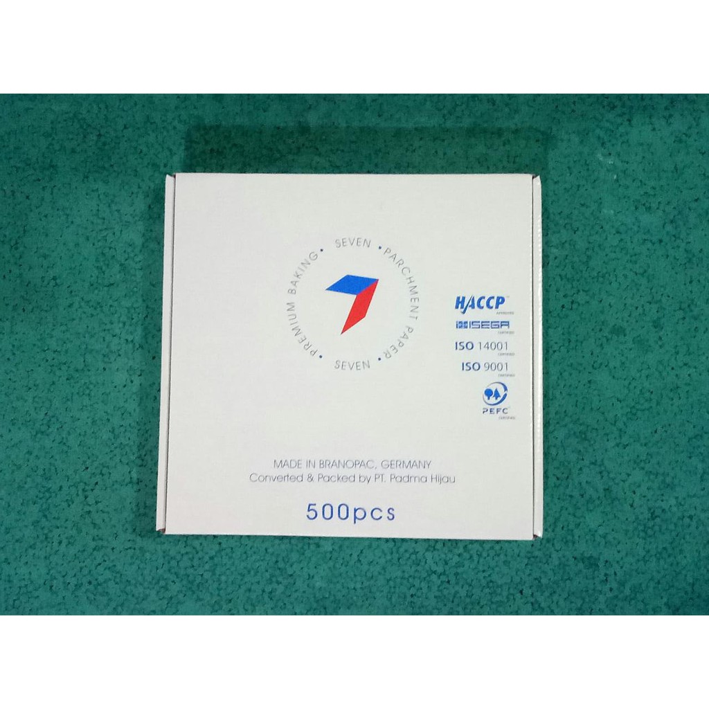 Jual baking paper premium seven paper 24 x 24 cm (isi 10 lembar ...
