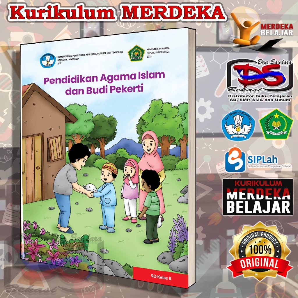 Jual Buku Siswa PAI Kelas 2 SD Kurikulum Merdeka 2022 ||KuMer||KMB ...
