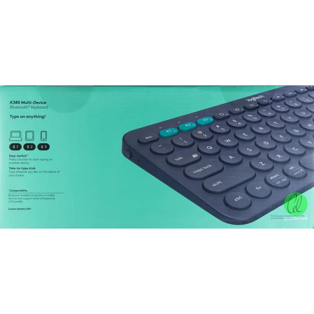 Jual {aksesoris-tablet} Logitech K380 Bluetooth Wireless Keyboard ...