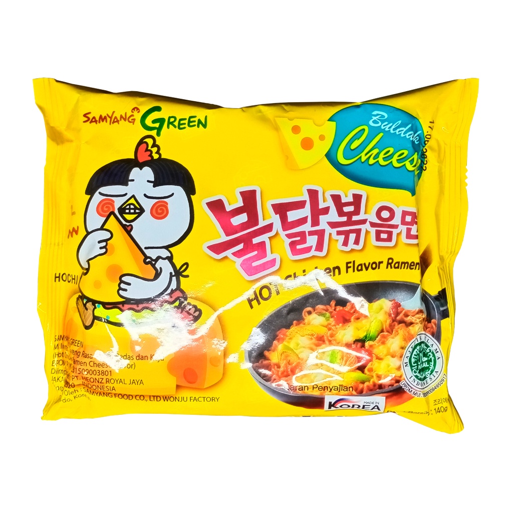 Jual Samyang Green Buldak Ramen Cheese | Shopee Indonesia