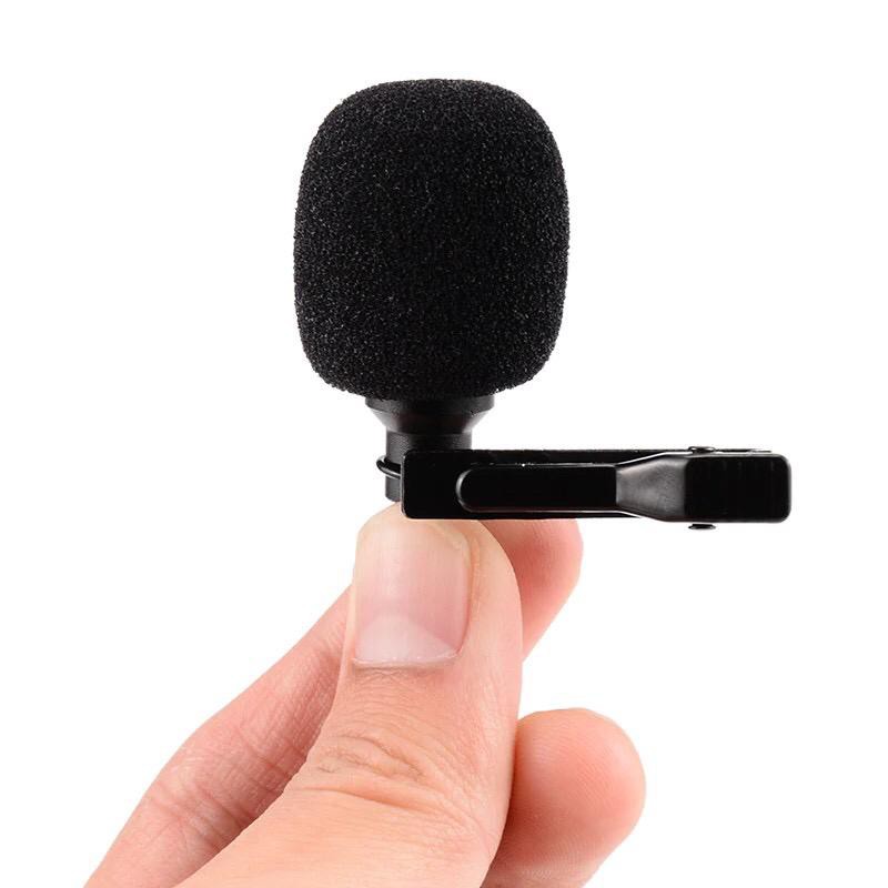 Jual Mic Klip on Klip Microphone Mini ZOOM jack 3.5mm PC LAPTOP HP ...