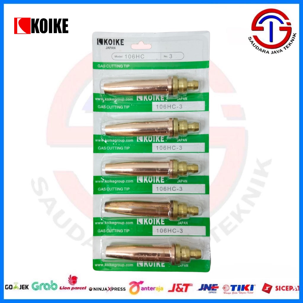 Jual KOIKE Gas Cutting Tip LPG No.1 / No.2 / No.3 | Shopee Indonesia