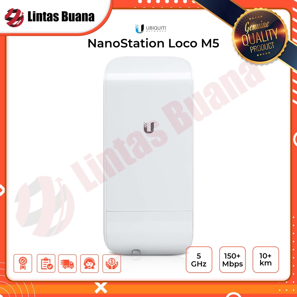 Jual Ubiquity Nano Station Nanostation LocoM5 Loco M5 Loco-M5 | Shopee ...