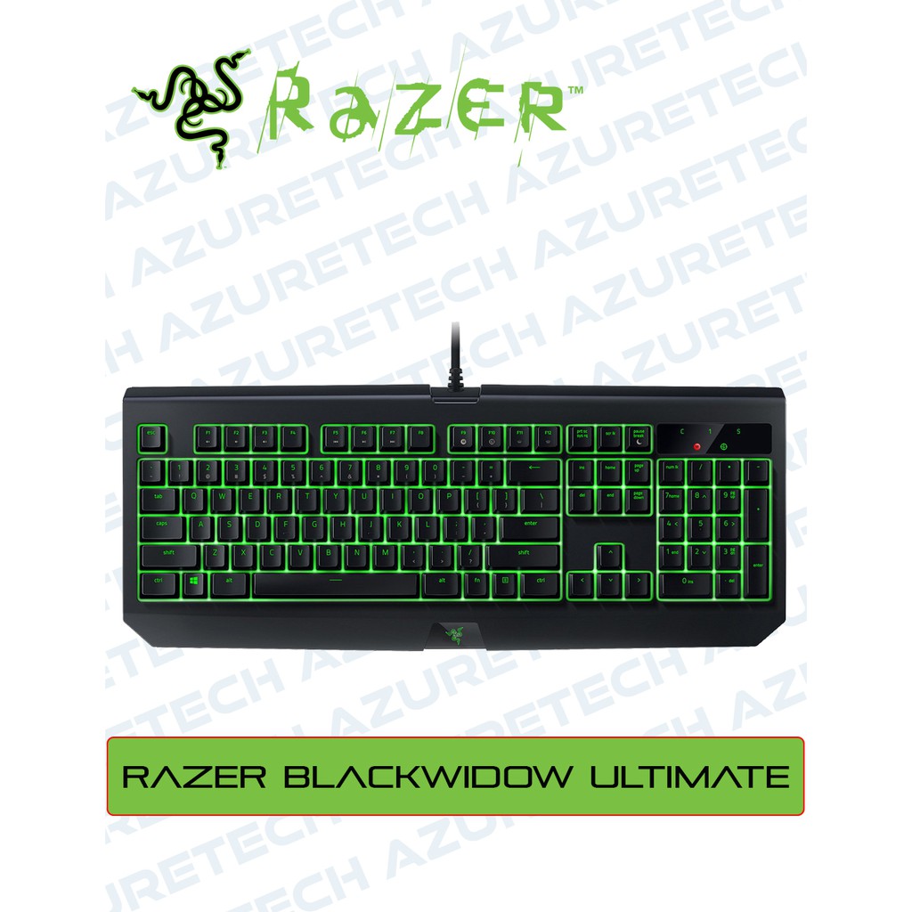 Jual Razer Blackwidow Ultimate - Green Switch Mechanical Gaming ...