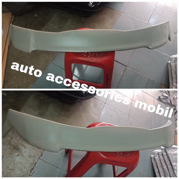 Jual Spoiler all new brio 2018 - 2019 mentah plus lampu | Shopee Indonesia