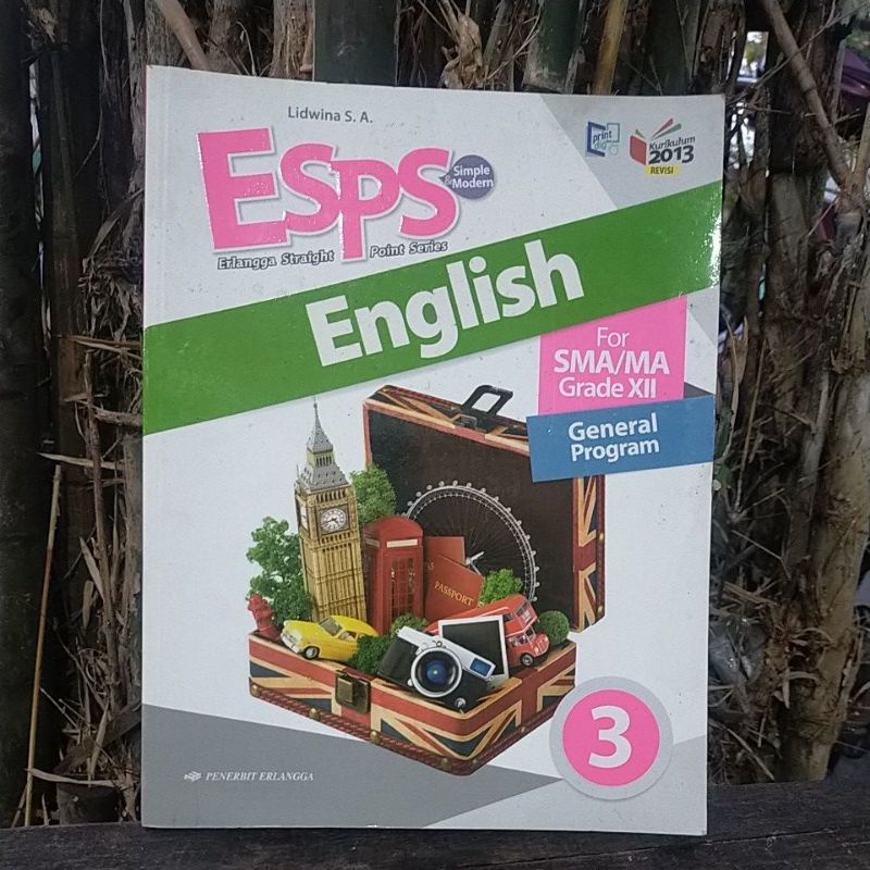Jual ESPS English For Grade XII SMA / MA / General Program / Bekas / Original | Shopee Indonesia