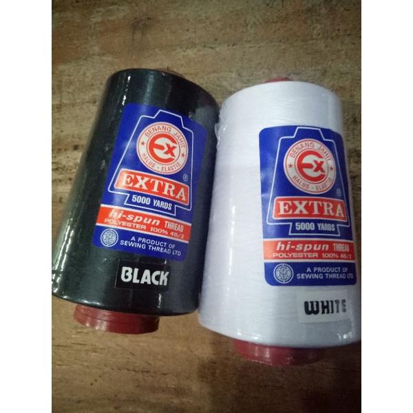 Jual benang jahit extra 5000yrd perbiji | Shopee Indonesia
