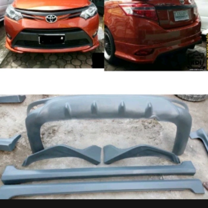 Jual bODYKIT vios gen3 ams body kit bodikit T kuat-tebal-ringan-lentur ...