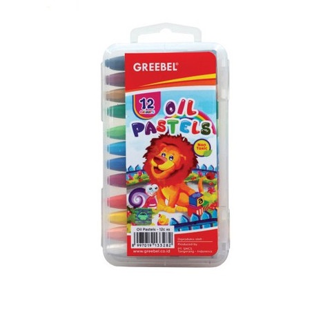 Jual CRAYON GREEBEL KIDS OIL PASTEL KRAYON | Shopee Indonesia