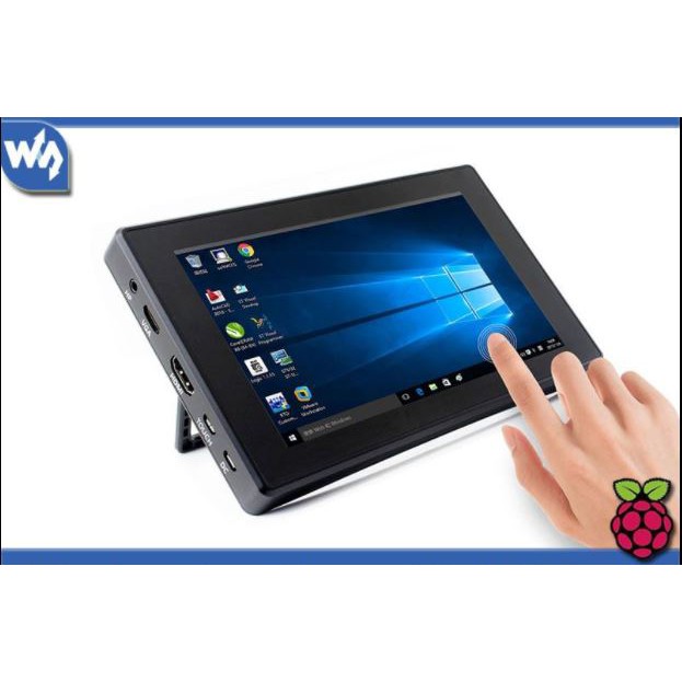Jual Raspberry Pi 7 Inchi IPS LCD Capacitive Touchscreen w/ Frame ...